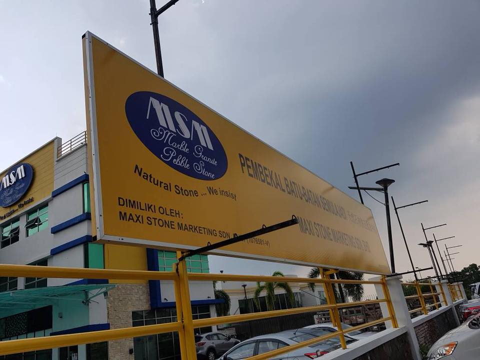 2D Signage - Normal Signboard | M2 Signages