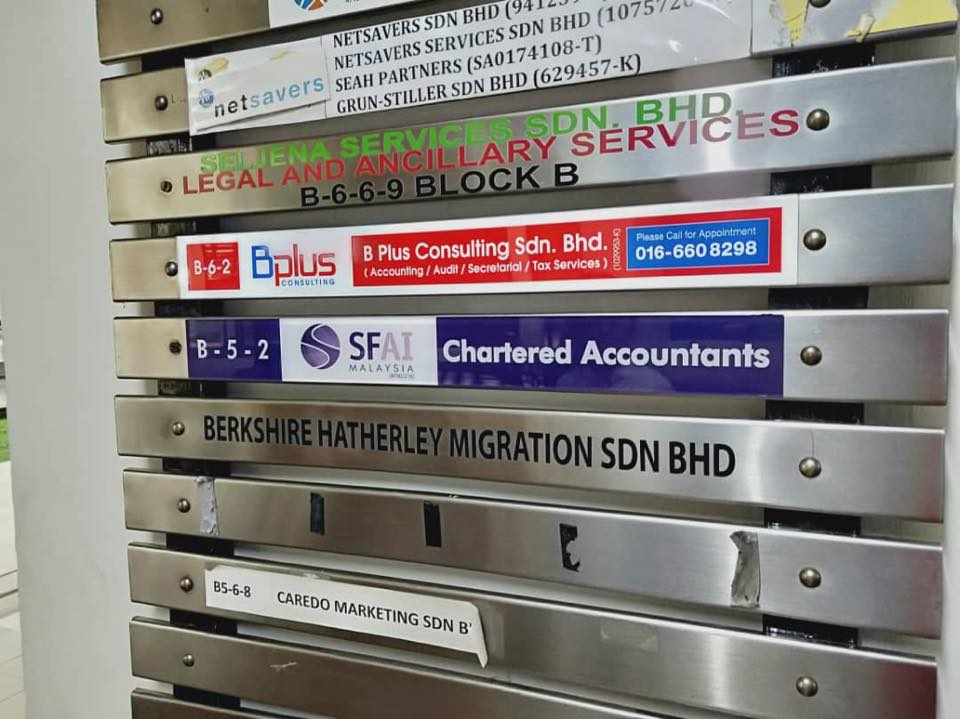 2D Signage - Normal Signboard | M2 Signages