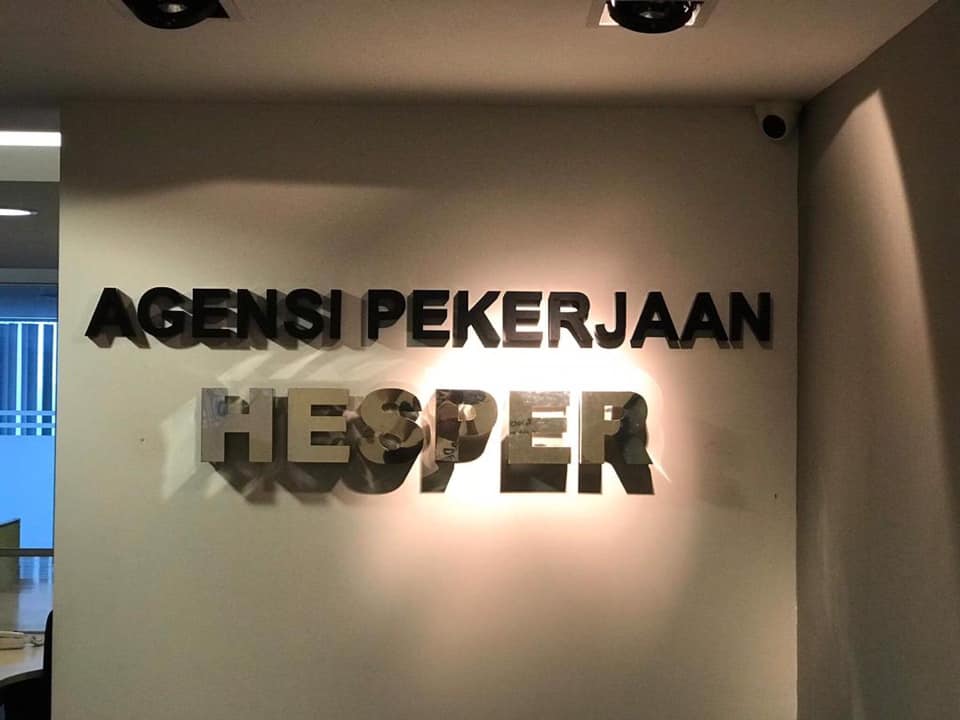 3D Non-Lighted Signage | M2 Signages