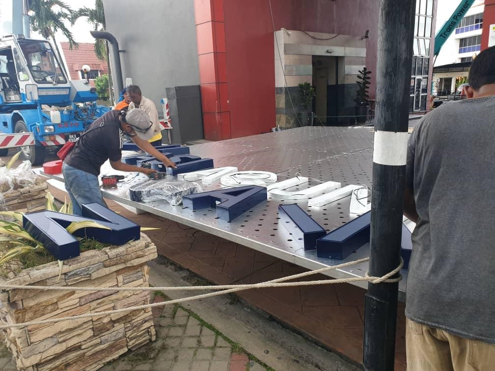 Building Signage | Building Sign Malaysia | M2 Signages