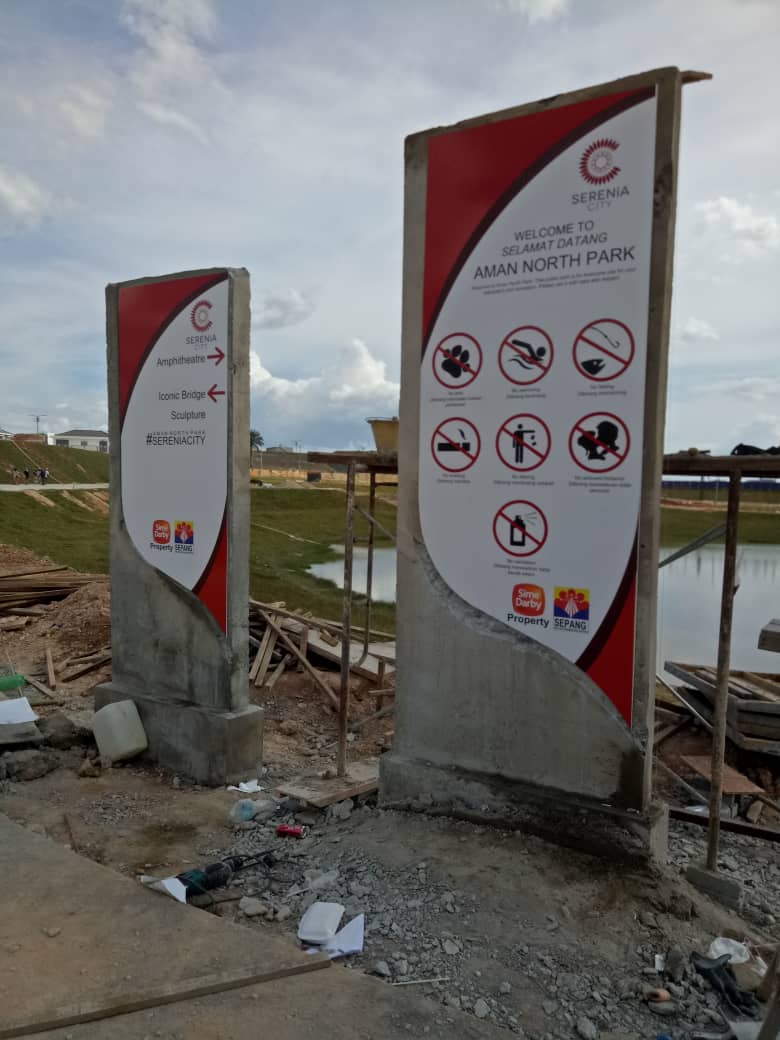 Unipole - Plyon Sign | M2 Signages