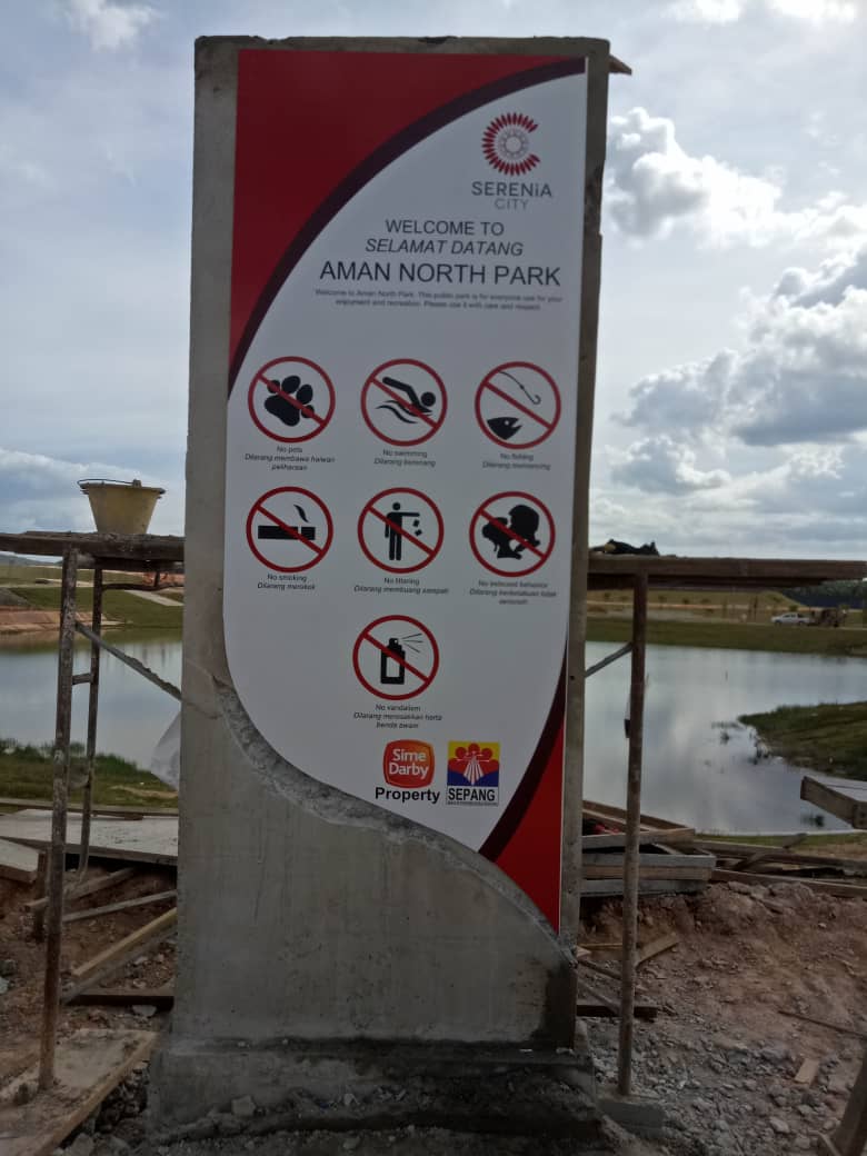 Unipole - Plyon Sign | M2 Signages