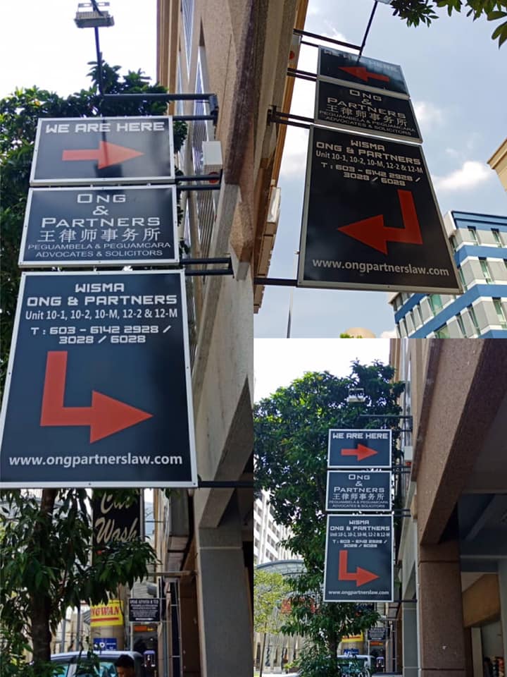 2D Signage - Normal Signboard | M2 Signages