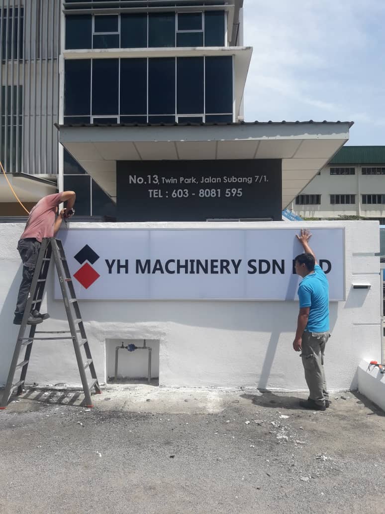 2D Signage - Normal Signboard | M2 Signages